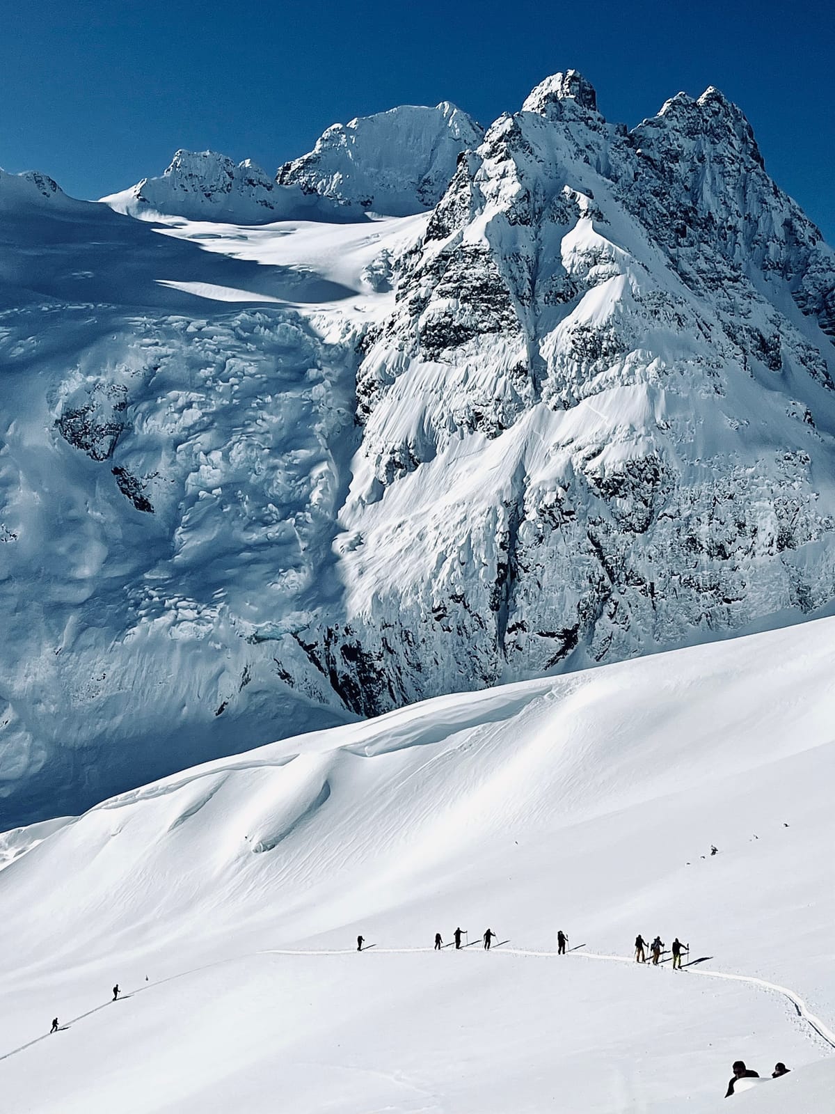 BURNIE GLACIER CHALET FEB 28-MARCH 7, 2025 TRIP REPORT